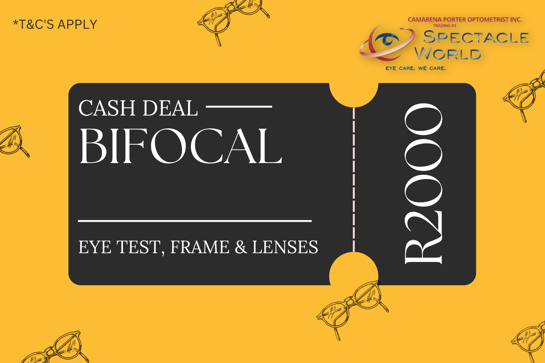 Promotions - Camarena Porter Optometrist (Spectacle World)