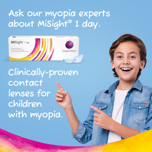 Myopia control – Spectacle World Optometrist – Goodwood